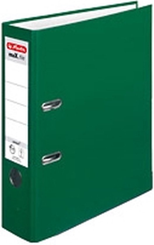 Ordner - A4 - Polypropylene (PP) - Groen - 8 cm - 1 stuk | bol
