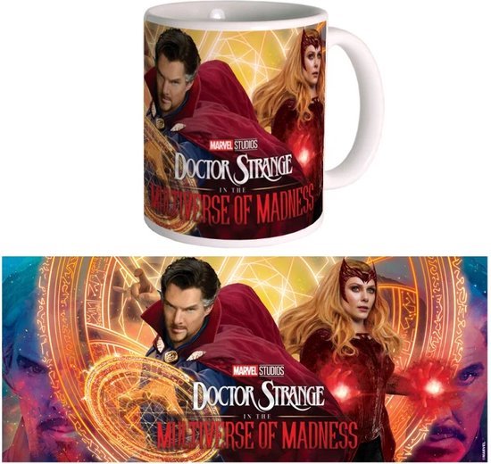 Marvel Doctor Strange The Sorcerer And The Witch Mug 300ml | bol