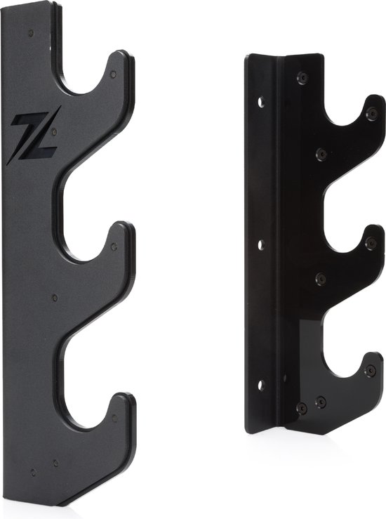 ZEUZ Horizontale Halterstang Opbergsysteem Holder – Barbell Wand Houder ...