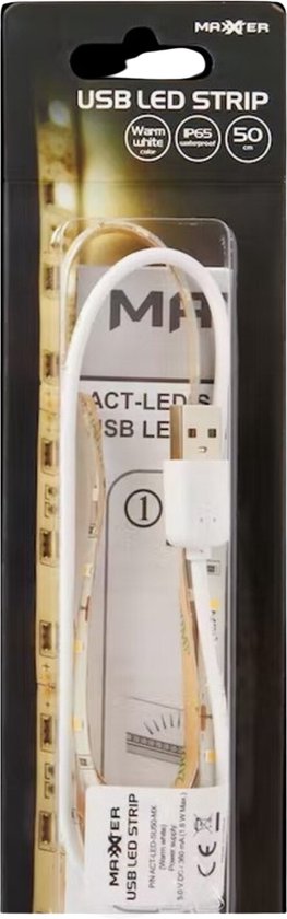 USB LED STRIP WARM WHITE | bol