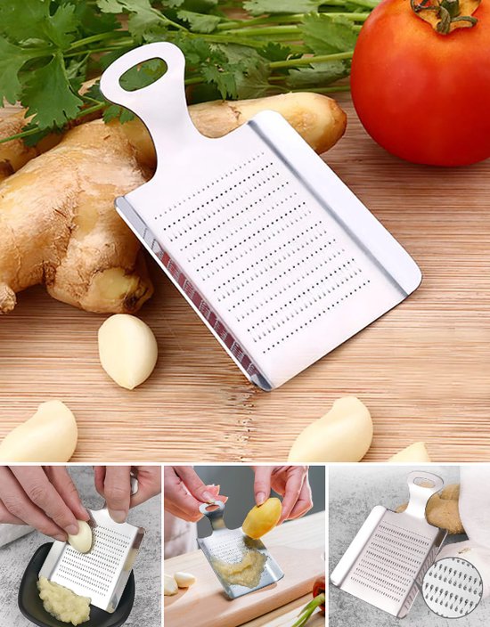 Knoflook Rasp | Gember Rasp | Keuken Rasp | RVS | bol