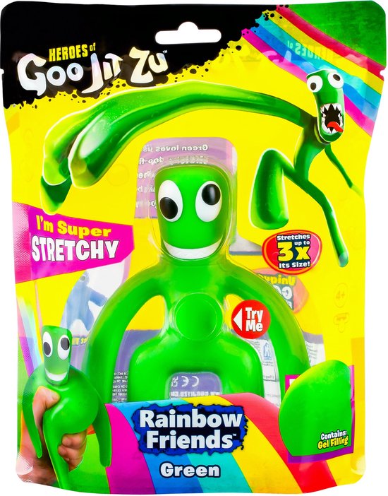 Goo Jit Zu - Rainbow Friends - Green | bol