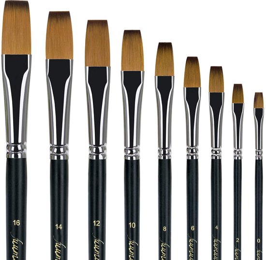 kwasten-set., 9-delige | bol