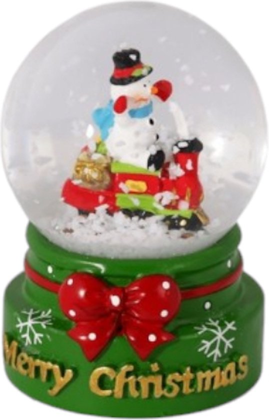Sneeuwbol/Kerstbol strik kerstfiguren per stuk | bol