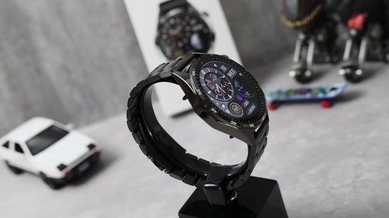 2024 Smartwatch voor Mannen - GPS Tracker, 1.5 Inch 360° HD Scherm ...