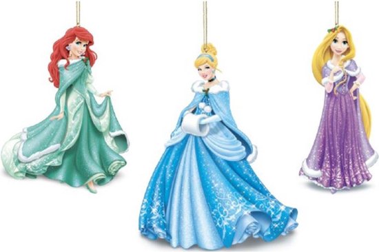 Kurt S. Adler ornamenten set Disney® prinsessen - Rapunzel ...