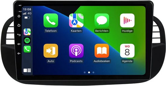 2025 Model > Abarth 500 | Android 14.0 | Navigatie Systeem | Apple ...
