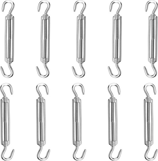 M5 spanslot - 10 stuks roestvrij staal - verstelbaar draadspanner ...
