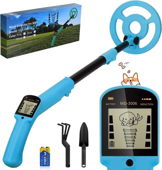 PolkaHome Metaaldetector voor kinderen - Metaaldetector - Pinpointer ...
