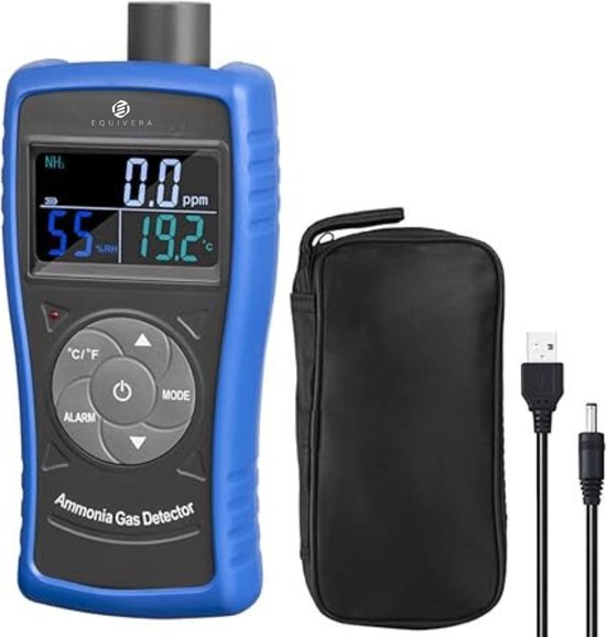 Equivera Fijnstofmeter - Luchtkwaliteitsmeter - Luchtkwaliteitsmeters ...