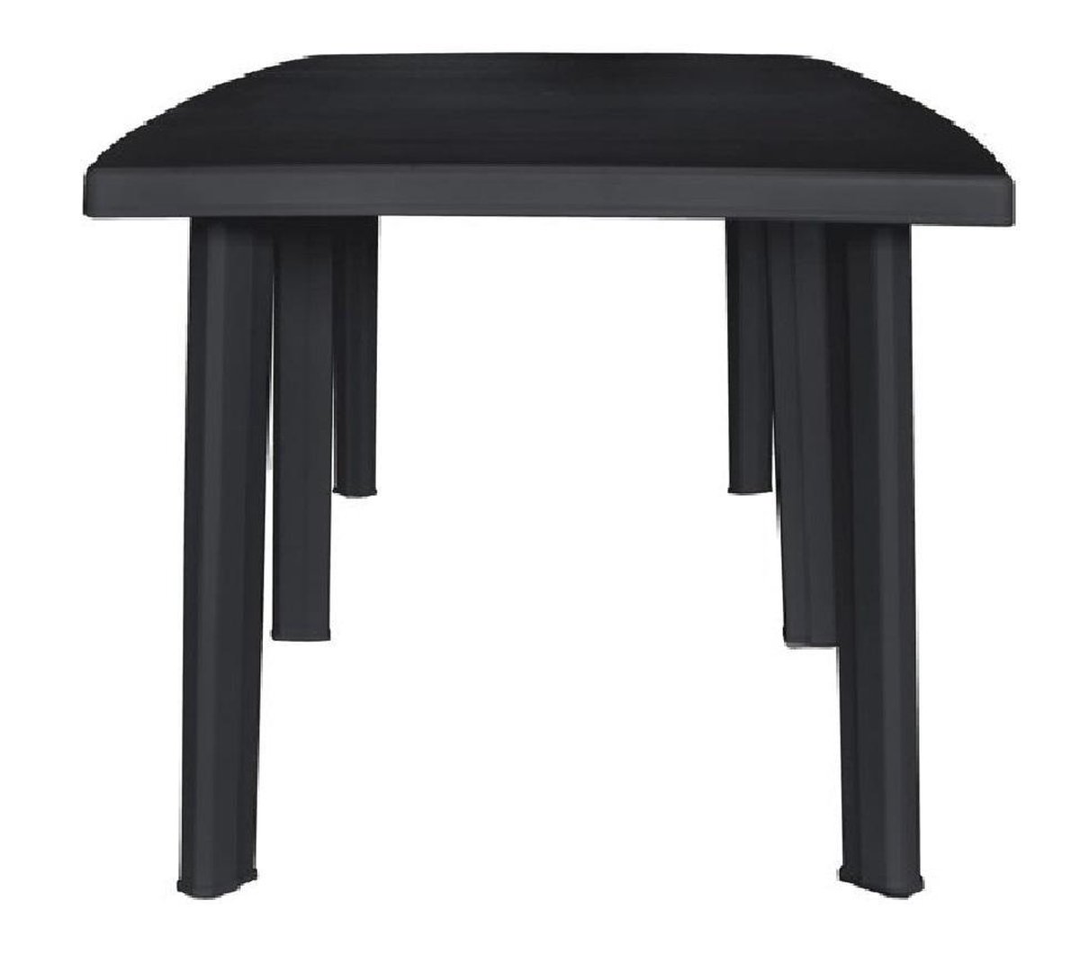 Tuintafel Plastic 210x96x72cm ''Rotan Look'' - Koffietafel ...
