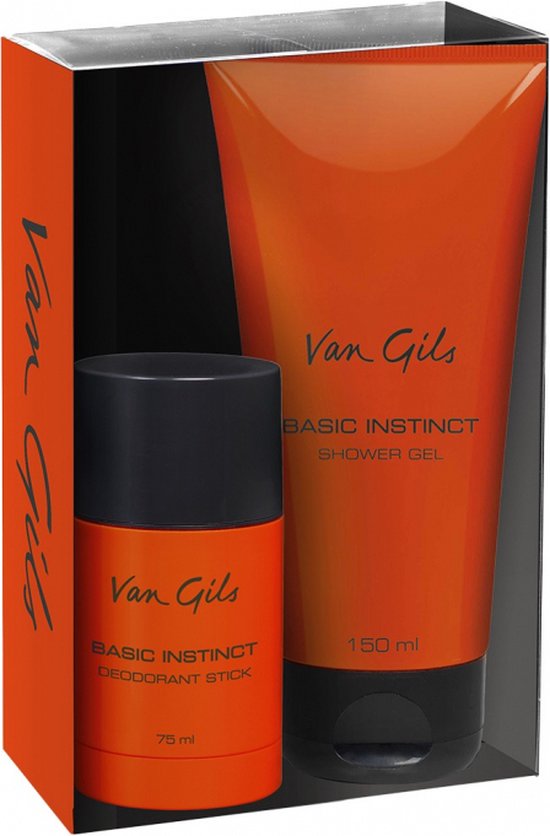 Van Gils - Basic Instinct - Deostick 75 gram & showert gel 150 ml ...