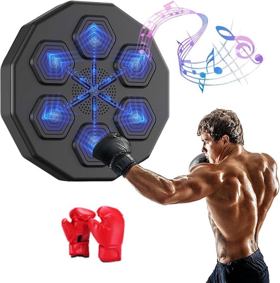 LED Muziek Bluetooth Wandgemonteerde Elektronische Boksmachine met ...