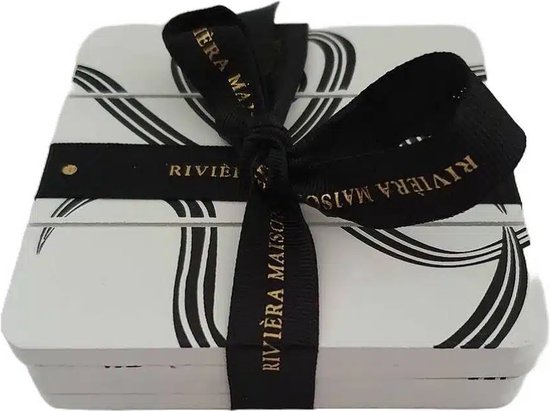 Rivièra Maison Ribbon Coasters (set van 4) | bol