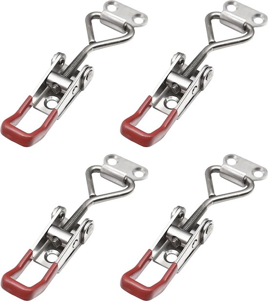 4 stuks kniehendelspanners - kleine kistsluiting - houdkracht 100 kg ...