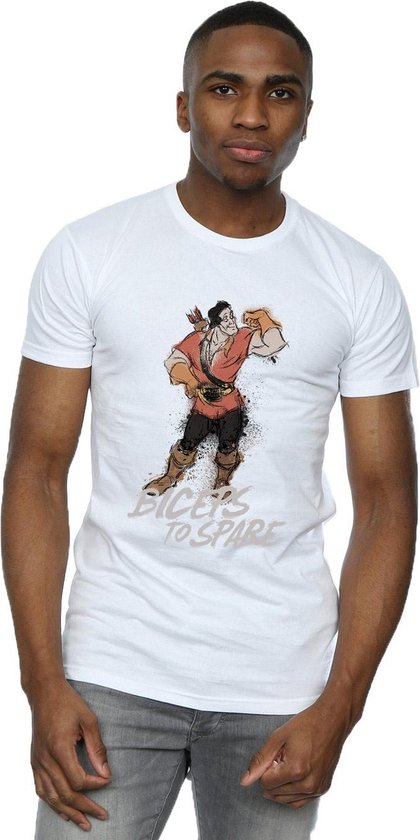 Disney Heren Beauty And The Beast Gaston Biceps To Spare T-Shirt | bol