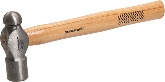 Silverline Stalen bolhamer - Hickory steel - Gepolijste kop - 1.13 kilo ...