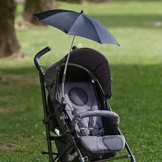 Parasol Voor Kinderwagen En Buggies - Universeel, Zwart | bol