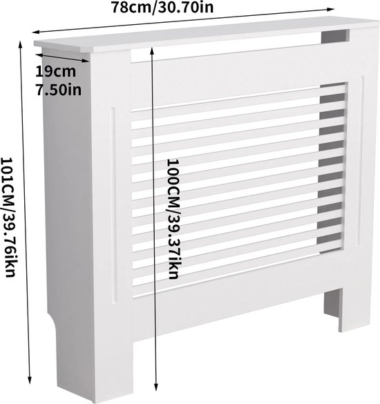 Hanimo Radiator ombouw - Radiatorombouw Kant En Klaar ...