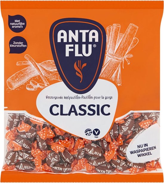 Anta Flu Menthol Classic Keelpastilles Voordeelpak - 1 kilo | bol