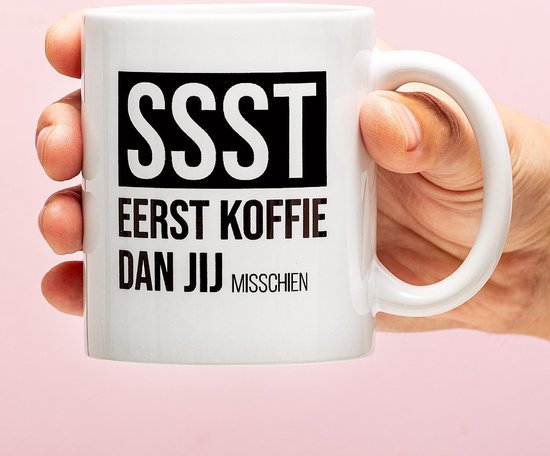 Ditverzinjeniet.nl Mok Ssst Eerst Koffie | bol