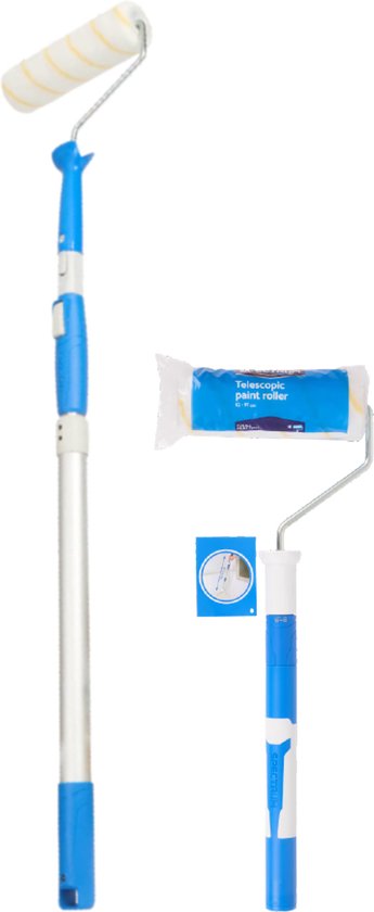 telescopische verfroller - verfstok - verfroller uitschuifbaar ...