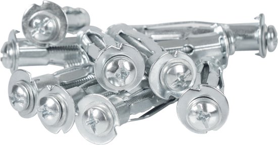 Rapid Hollewandplug voor Plaatdikte 6-21mm – 50 kg (40 st.) | bol