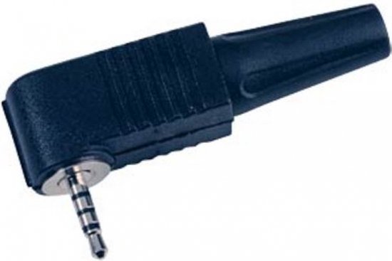 Haakse 2,5mm Jack (m) connector - 4-polig | bol