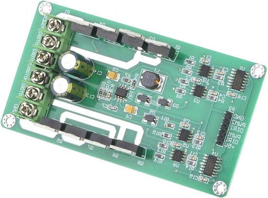 Motor Driver Module Max-30A H-Bridge - Twee Half-bridge Driver Chip ...