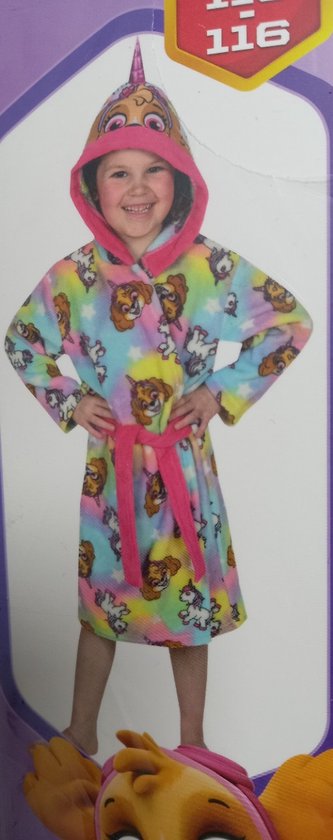 Paw Patrol - ochtendjas - badjas - duster - kamerjas - roze - maat 110/ ...