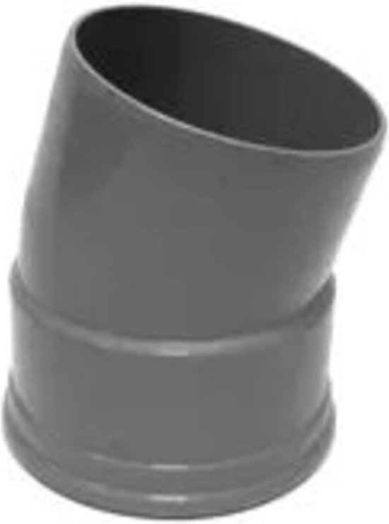 Afvoer pvc manchet - Bocht 15° - mof/spie - 200mm | bol