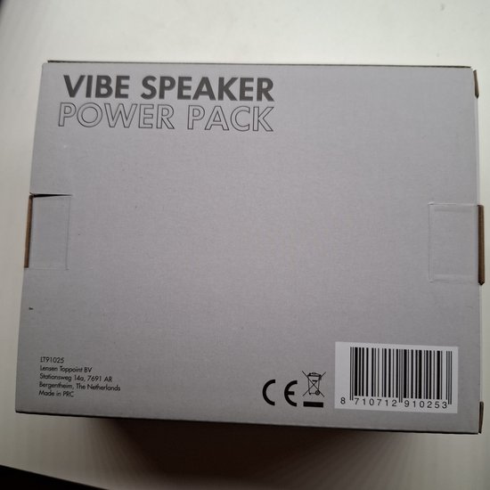 vibe powerbank 6000 mAh en design speaker in 1 incl usb kabel 3.5 ...