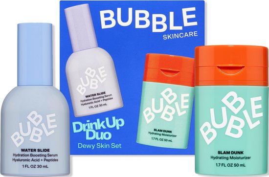 Bubble – Skincare Drink Up Duo – Slam Dunk – Water slide – Hydraterende ...