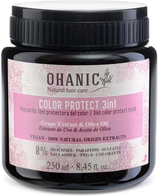 OHANIC Color Protect 3 in 1 Masker 250ML | bol