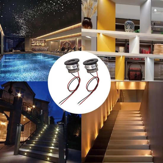 LED Inbouw Mini Spotlight- Smalle Stralingshoek- 15 Graden- 1 Watt ...