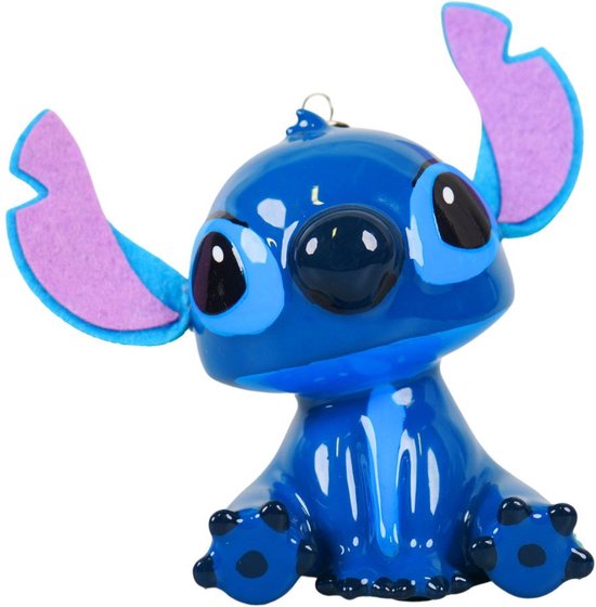 Disney - Decoupage Ornament Stitch 10x5x8,5 cm kerstornament | bol