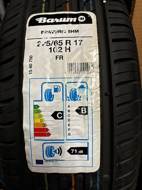 Barum Bravuris 5Hm 225/65 R17 102H | bol