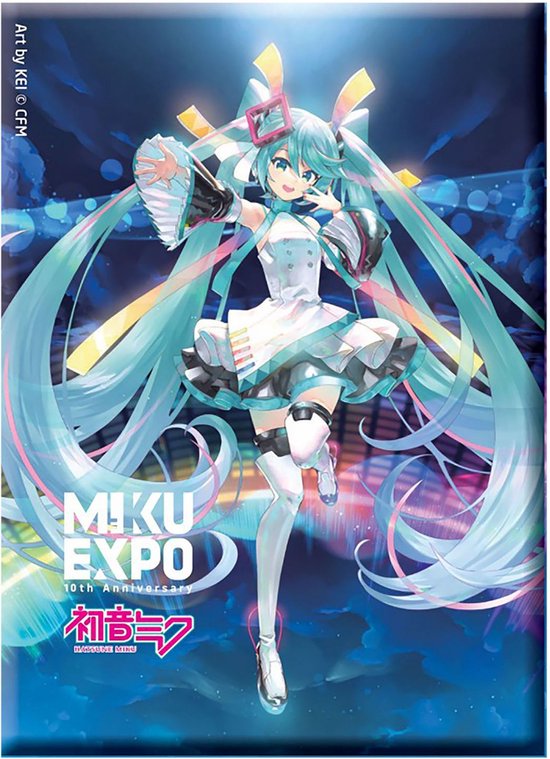 POPbuddies Hatsune Miku Fridge Magnet Miku Expo 10th Anniversary Art by ...