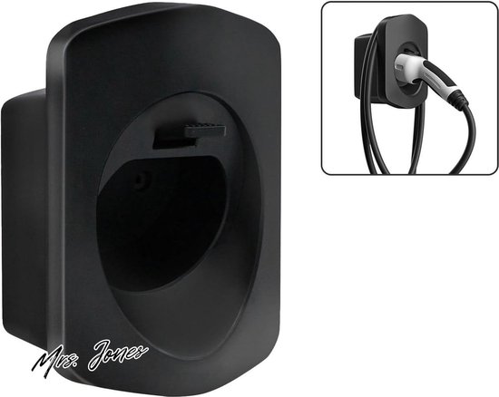 Mrs. Jones Wandhouder voor laadkabel type 2 - EV oplaadkabelhouder en dock - Wallbox... | bol