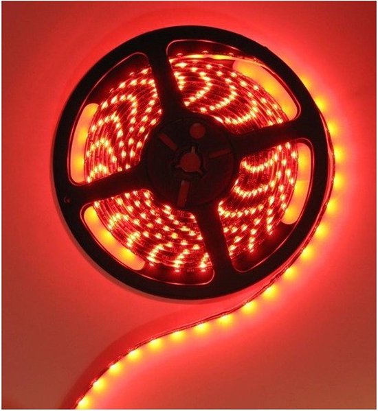Rood IP65 12V Led Strip 60LED/M IP65 SMD5050 2 Meter (Let Op! Enkel ...