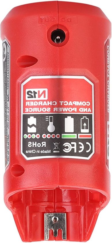 Battery Charger Base Usb 1201 - Fit voor Milwaukee M12 Portable - Met ...