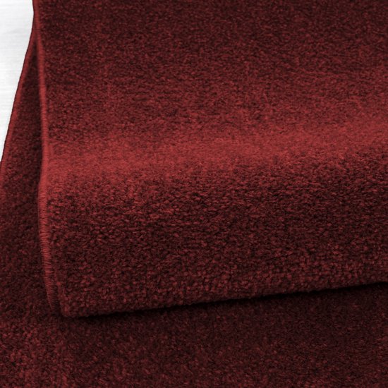 Rond Vloerkleed | Tapijt | Ata | Rood | 200x200 cm | bol