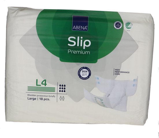 Abena Slip Premium L4, 4000 ml, 18 st. | bol