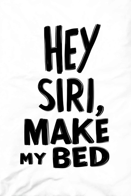 Hey Siri Poster | Make My Bed Poster | Tekst Poster | Quote Poster ...