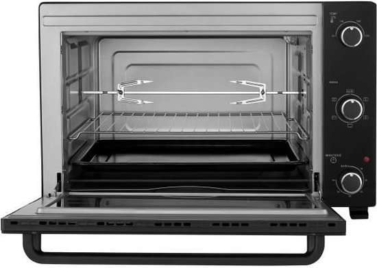 Elektrische mini-oven - Natuurlijke convectie CONTINENTAL EDISON - CEMF60B3 - Zwart -... | bol