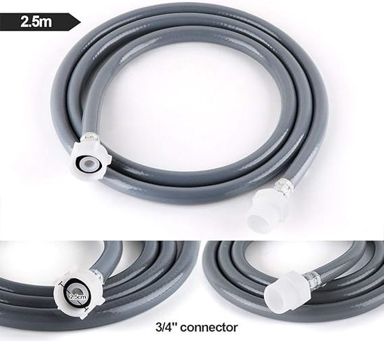 wasmachine/vaatwasser slang / Waterstop wasmachine slang 2.5m-15mm | bol