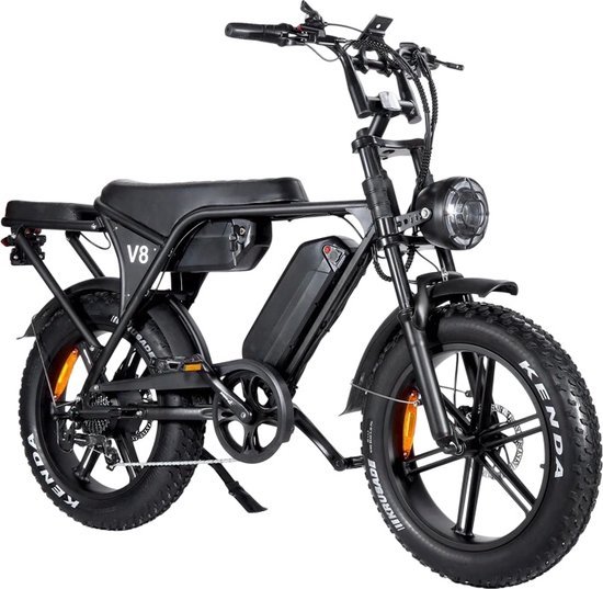 Veloride™ Fatbike V8 Max - Legaal - Rijklaar - Achterzitje ...