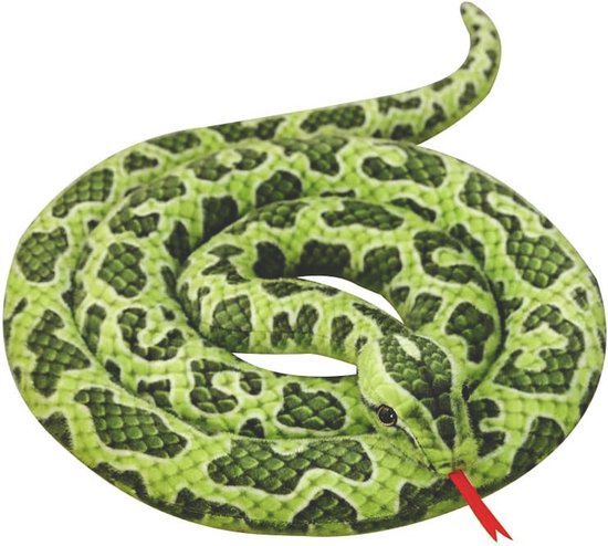 Reusachtige Pluche Slang Python 190 Cm - Zacht Gevuld Dier Speelgoed En ...