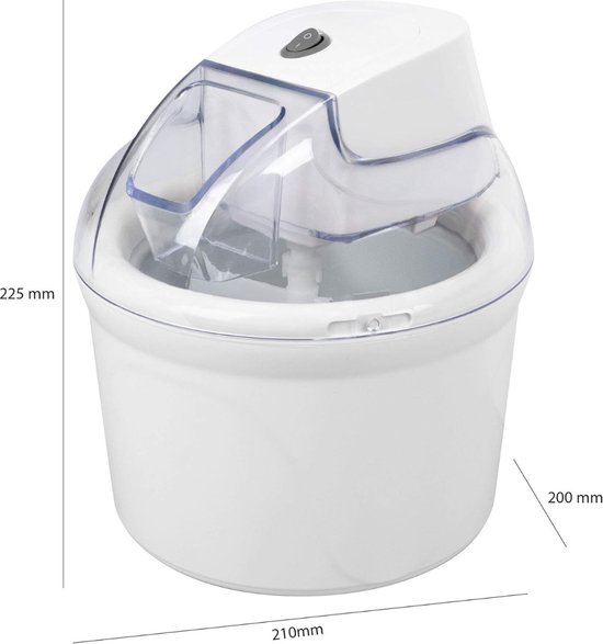 Equivera IJsmaker - Softijs machine voor thuis - Softijsmachine ...