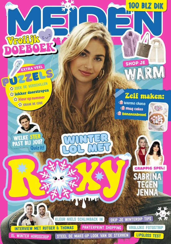 MEIDEN magazine Winterboek 2024 - Winterboek met Roxy Dekker - Doeboek ...